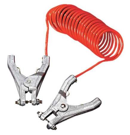 Coiled Grounding Wire, Clamp, 10 ft. - Walmart.com