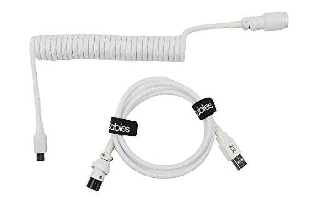Coiled Keyboard Cable Tez Cables E-Series (5 ft, USB-C Painted Aviator ...