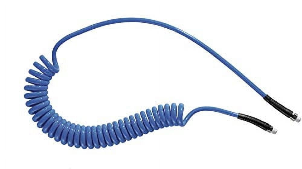Coiled Quality Polyurethane Air Compressor Spiral Coil Hose Recoil 1/4 ...