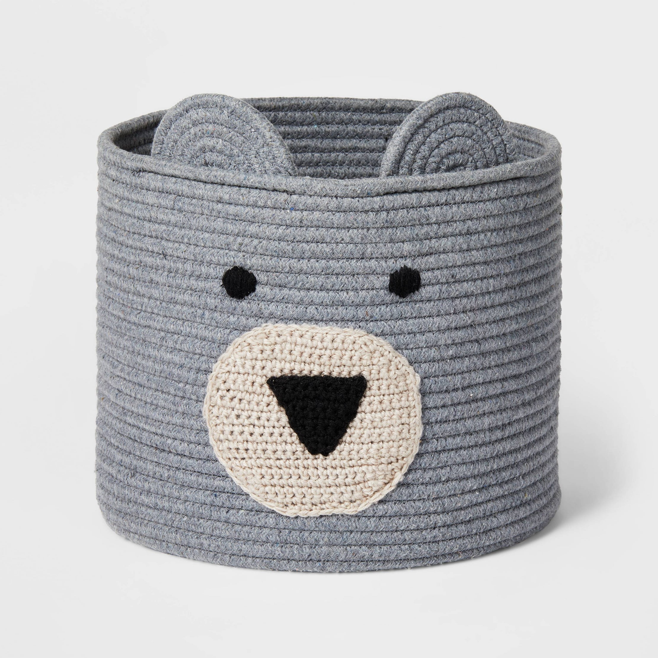 Coiled Rope Storage Bin Large Bear - Walmart.com