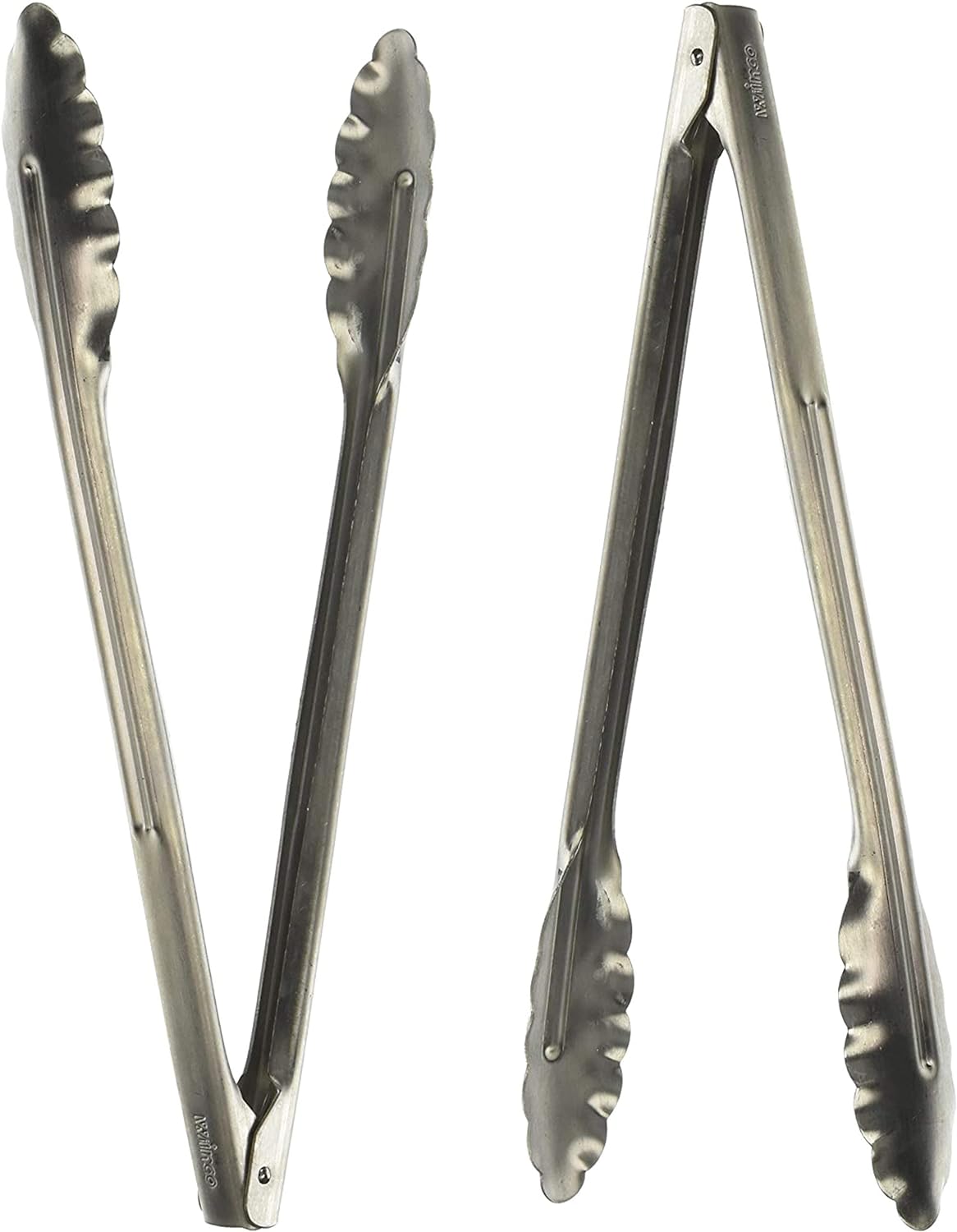 Coiled Spring Extra Heavyweight Stainless Steel Utility Tong, 12-Inch ...