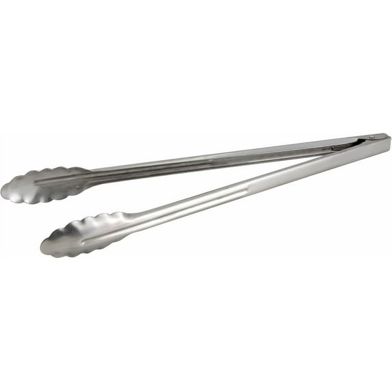 Coiled Spring Extra Heavyweight Stainless Steel Utility Tong, 16-Inch ...