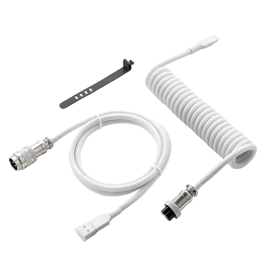 Coiled USB Cable for Gaming Keyboards Cable for Durability and Styles ...