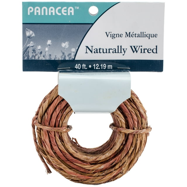 Coiled Wrapped Wire 40'Natural - Walmart.com