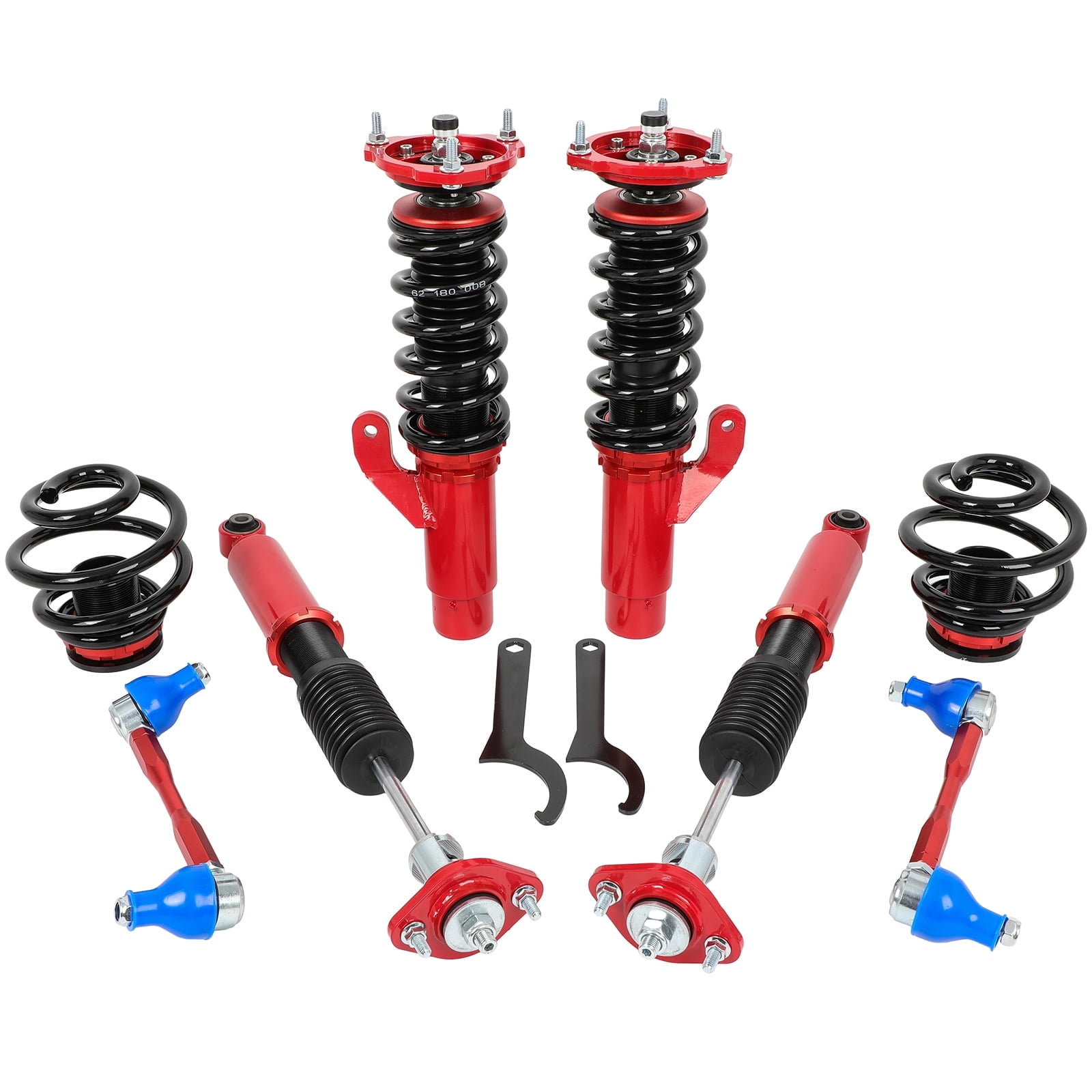 Coilover Damper Adjustable Struts Shocks Coilovers ECCPP Fit for BMW ...