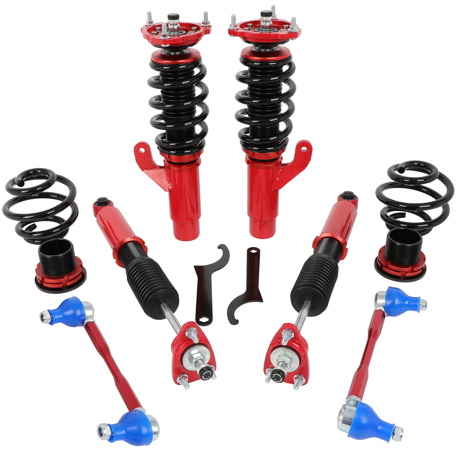 Coilover Damper Adjustable Struts Shocks Coilovers ECCPP Fit for BMW ...