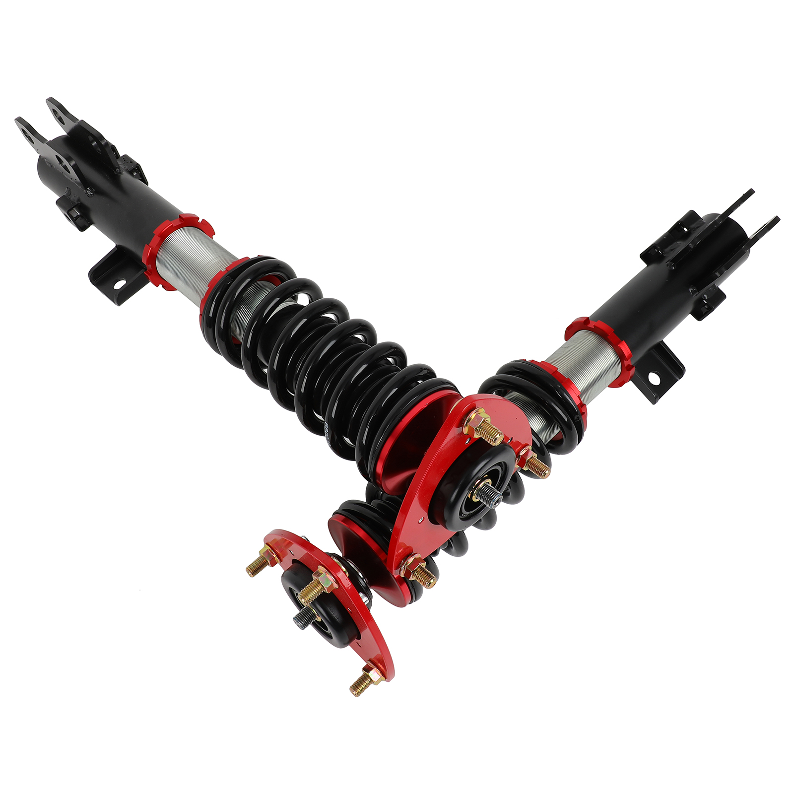 Coilover Damper Adjustable Struts Shocks Coilovers ECCPP Fit for Ford ...