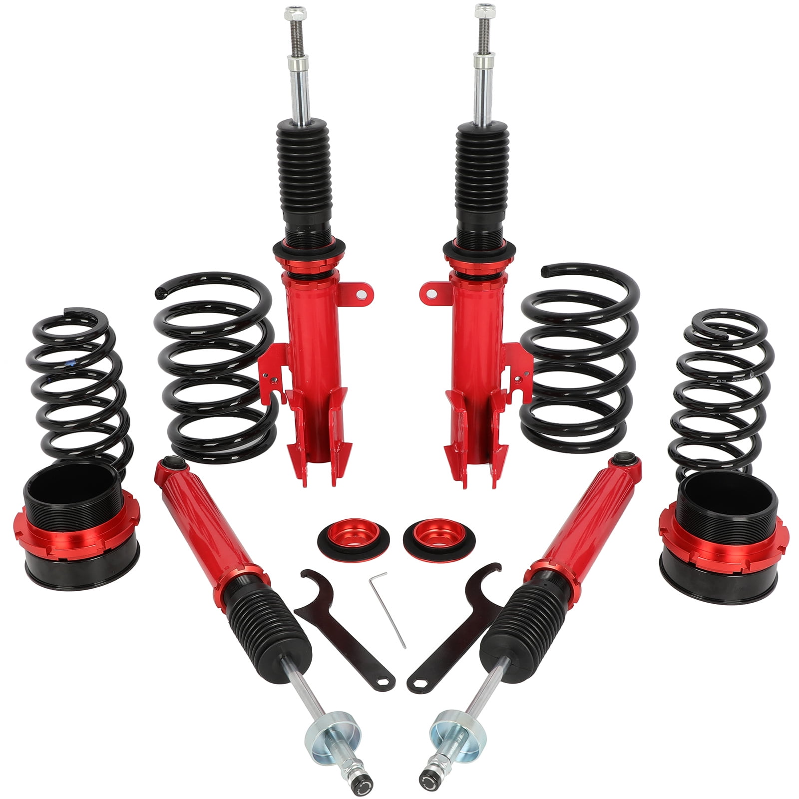 Coilover Damper Adjustable Struts Shocks Coilovers ECCPP Fit for Toyota ...