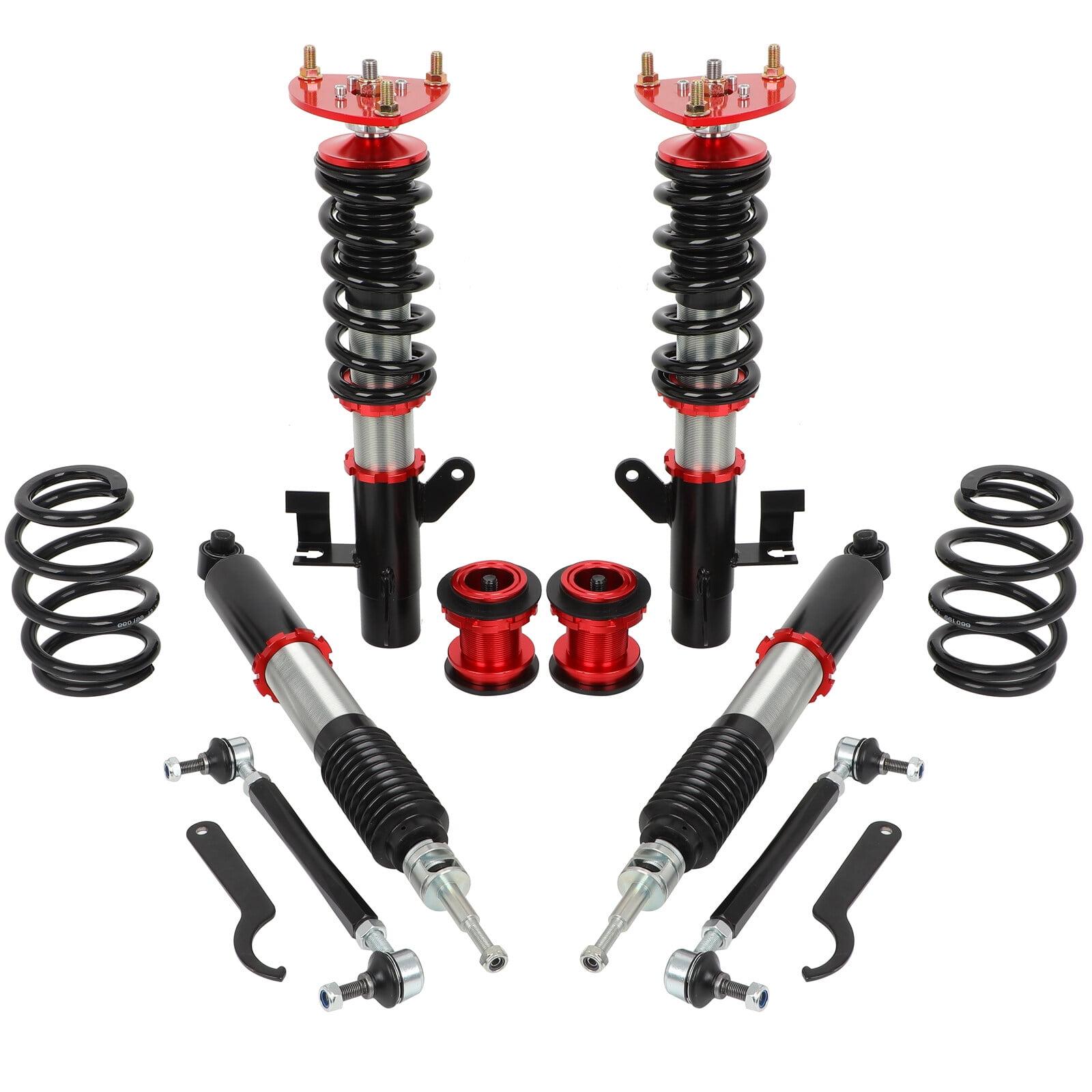 Coilover Damper Adjustable Struts Shocks Coilovers ECCPP Fit for Volvo ...
