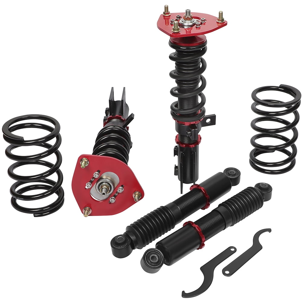 Coilover Struts Suspension Kit Coilover Shocks Full Set Adjustable ...