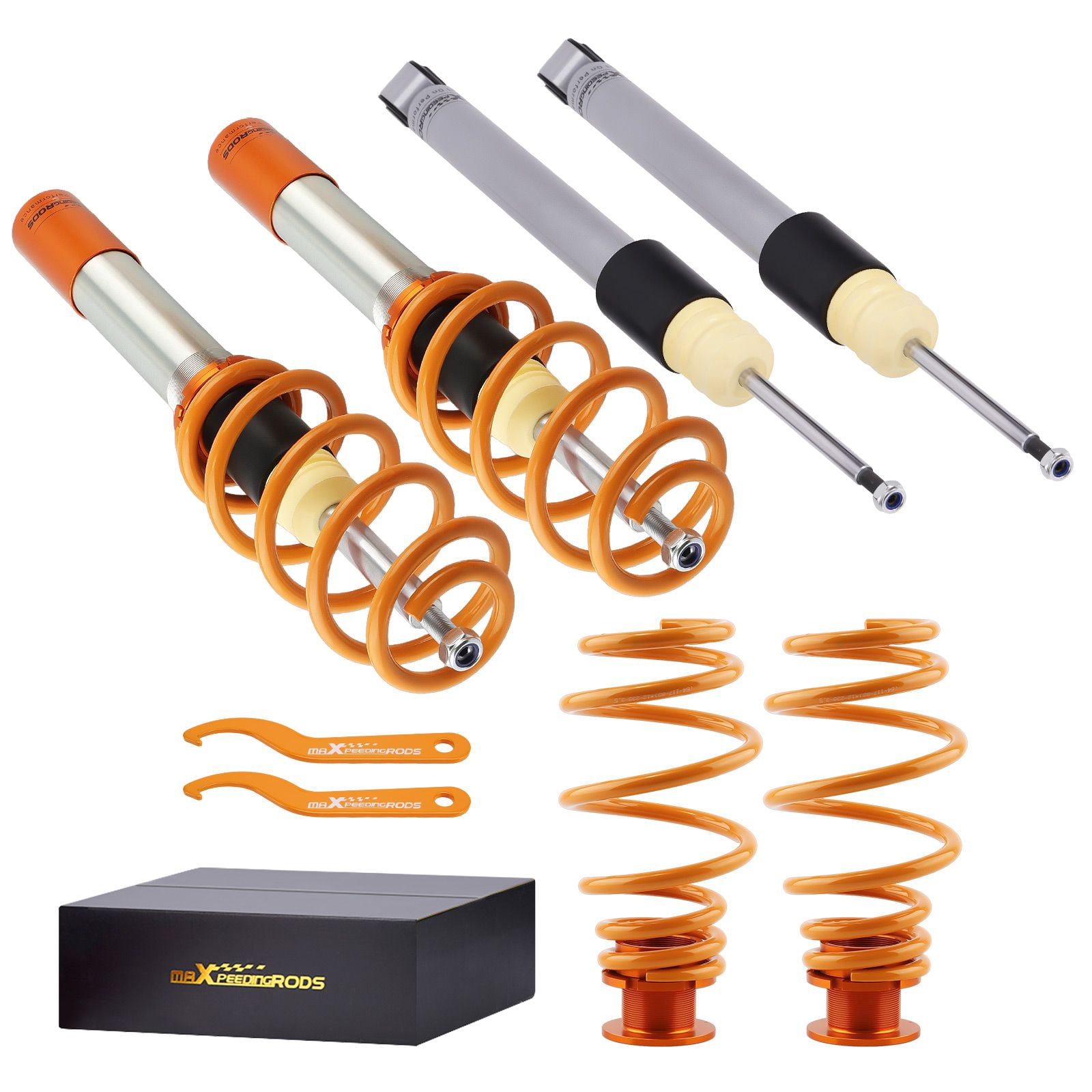 Coilover Suspension Lowering Kit for VW Golf MK5/MK6, Passat B6, Audi ...