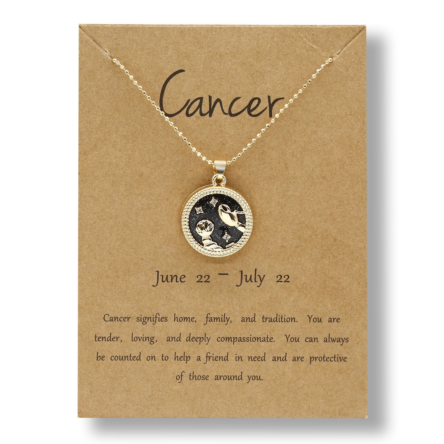 Coin Alloy Chain Gold Day and Night Necklace 12 Zodiac Signs Couple BFF ...