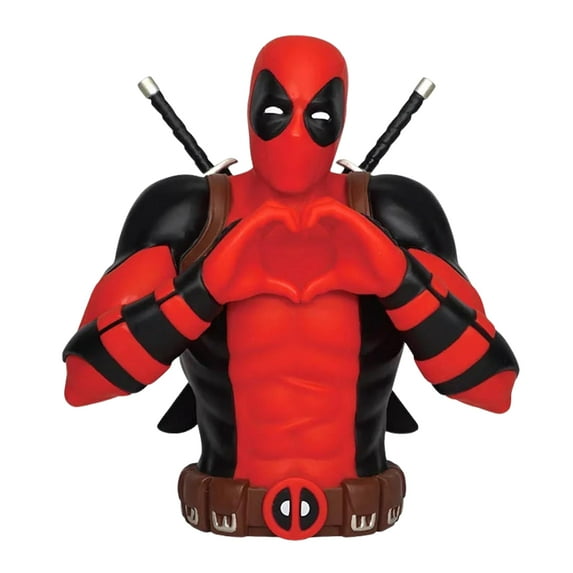 Marvel Deadpool Classic PVC Bust Bank - Walmart.com