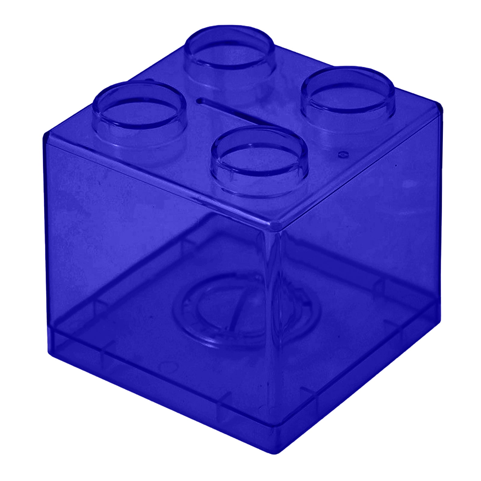 Coin Bank - Transparent Visible - Easy to Use - Kids Building Block ...