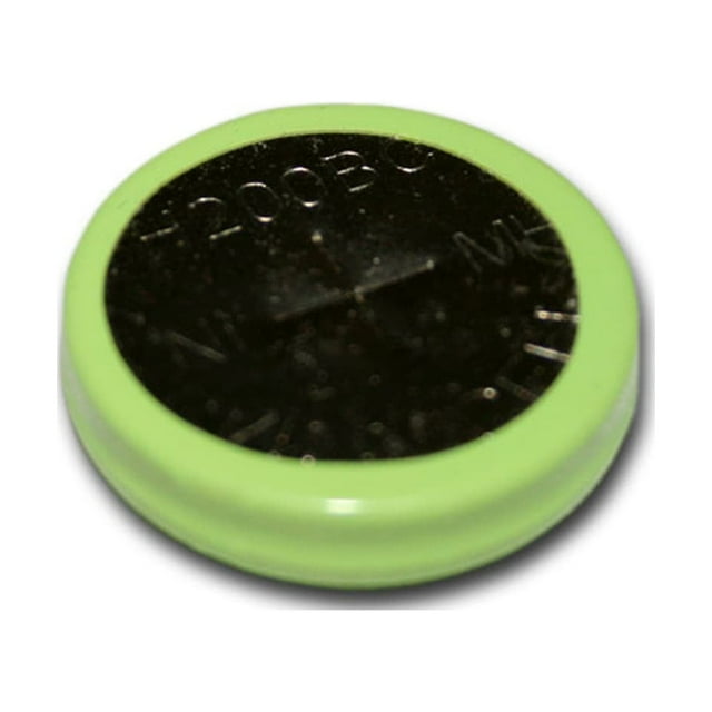 Coin Button Rechargeable Battery 200mAh NiMH 1.2V Flat Top Cell ...