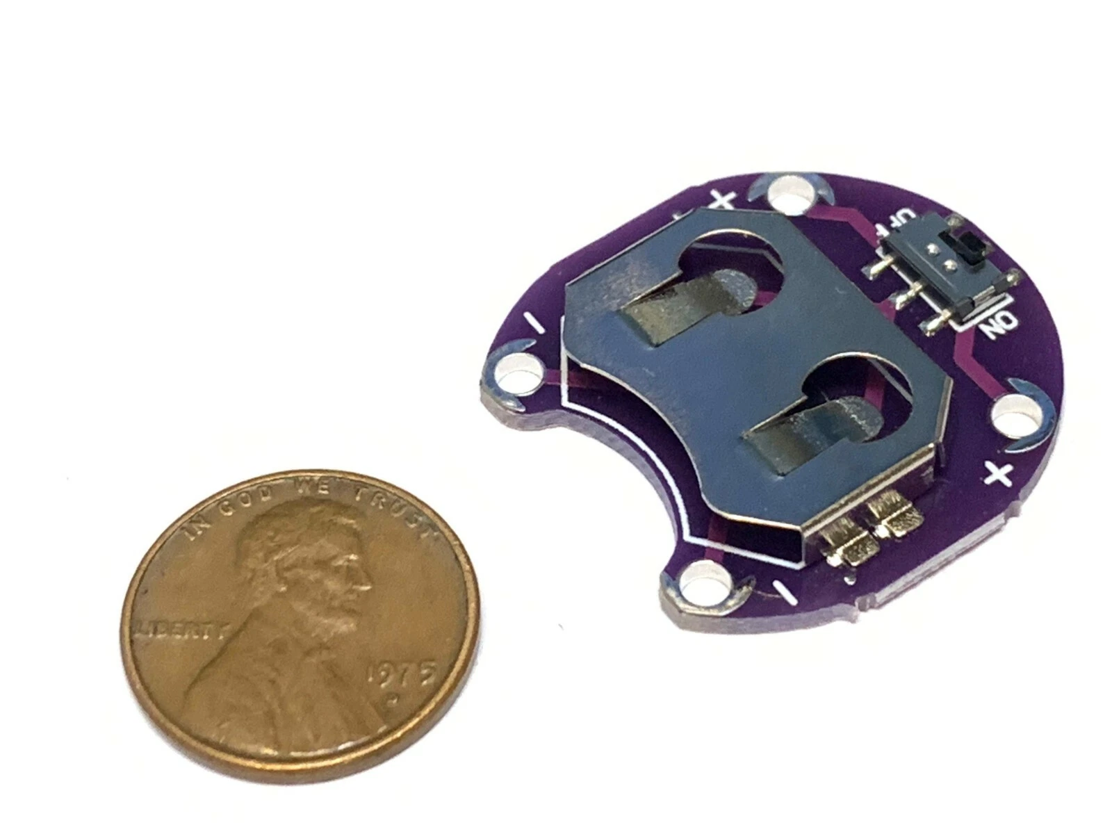 Coin Cell On Off Battery Holder Cr2032 Battery Mount Module Arduino Diy ...