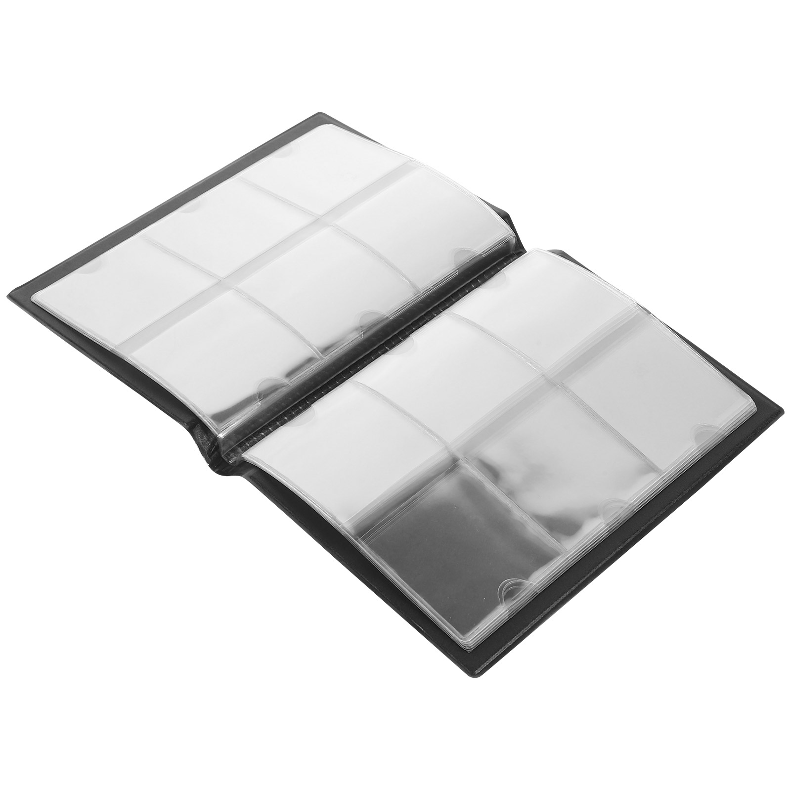 Coin Collection Book PU Cover Coin Storage Album English Version Coins ...