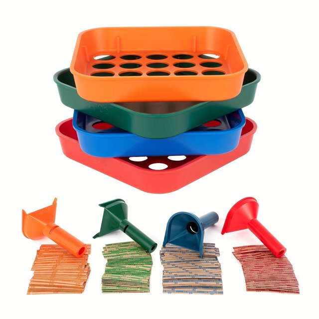 Coin Counters & Coin Sorters - 4 Color Coded Coin Sorting Tray and Coin ...