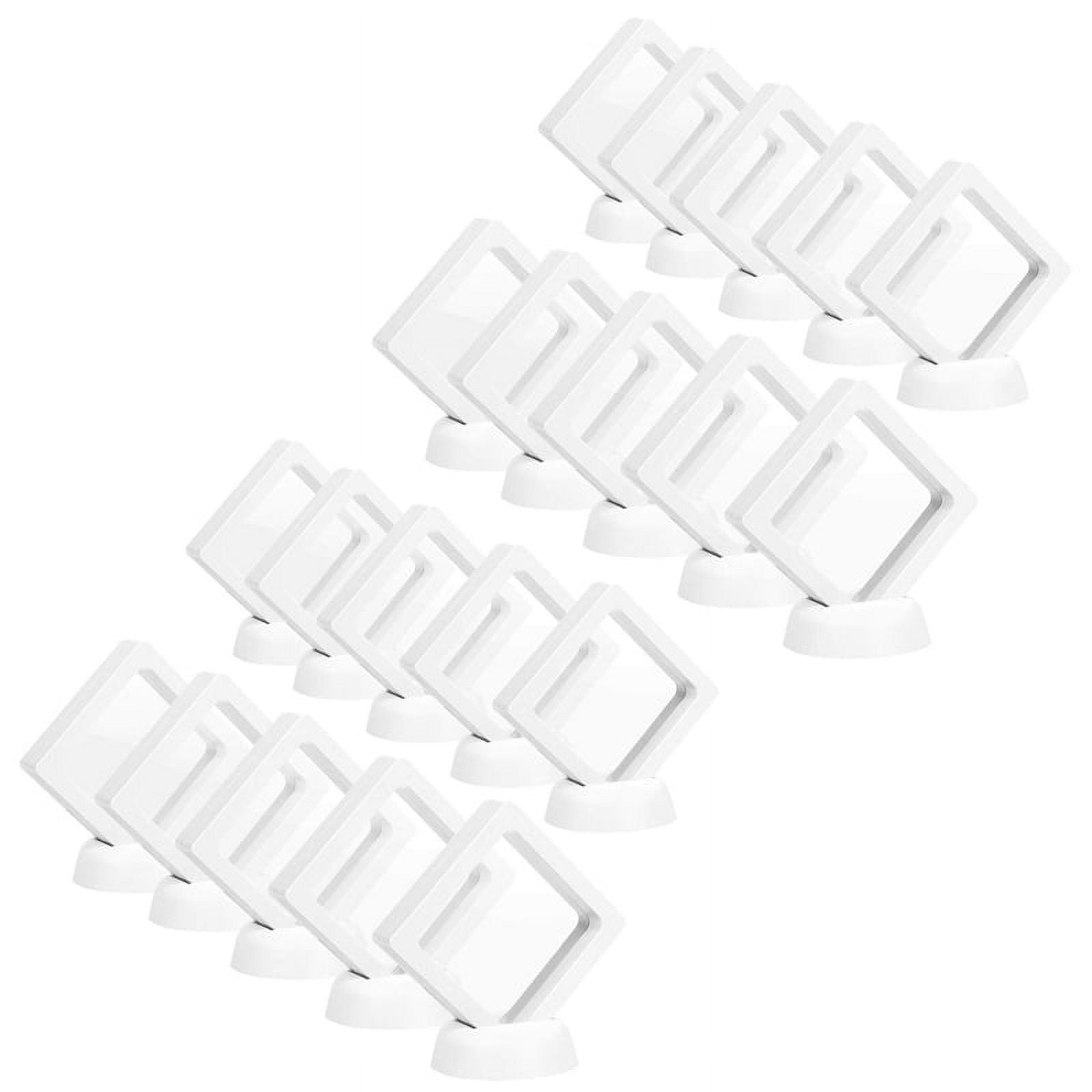 Coin Display Box - Set Of 20 3D Floating Frame Display Holder with ...