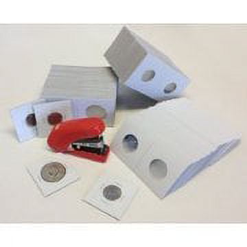 coin flips & flat clinch stapler bundle with free bonus staples ...