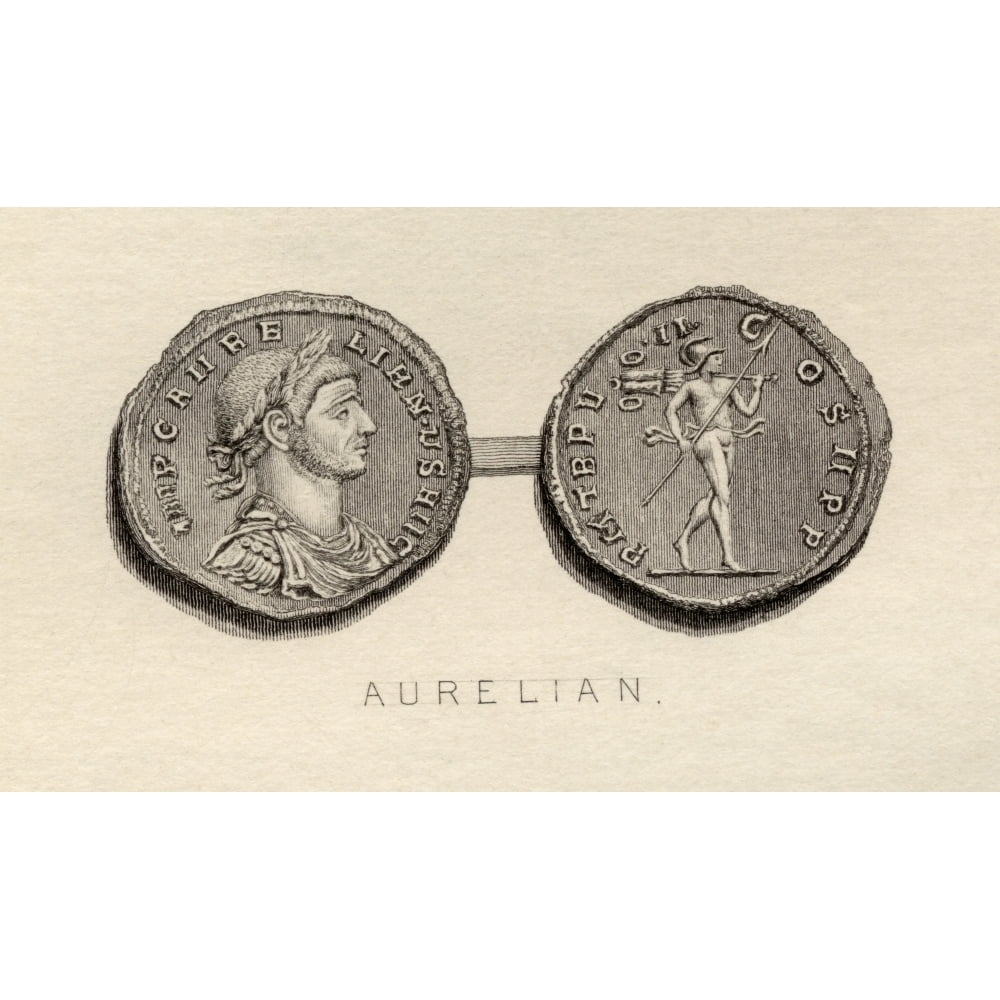 Coin From The Era Of Aurelian Lucius Domitius Aurelianus A.D. 214/215 ...