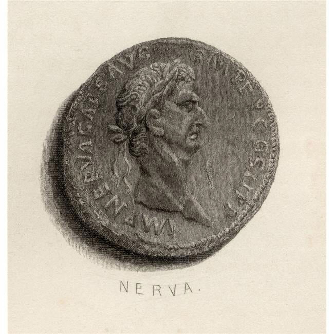 Coin From The Time Of Nerva Caesar Augustus Original Name Marcus ...