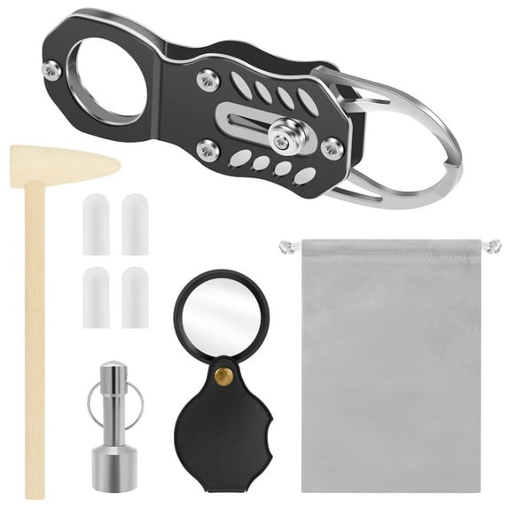 Coin Ping Tester Kit Portable Gold and Silver Coin Sound Resonance for ...