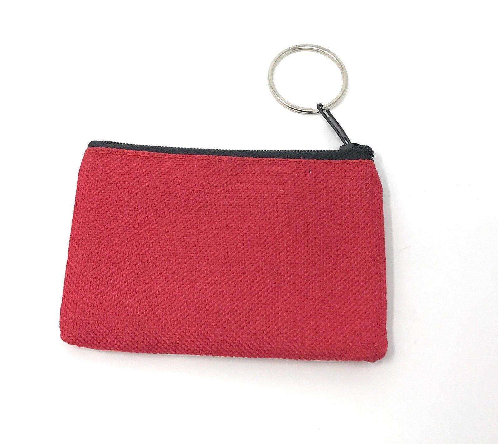 Coin Pouch Wallet Change Holder Purse With Key Chains 4 Colors Id ...