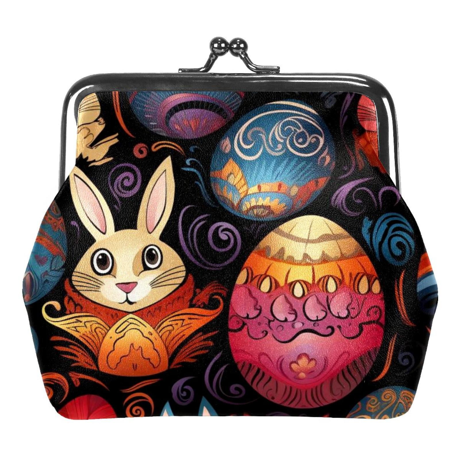 Coin Purse, Change Purse Wallet with Clasp, Car Coin Holder Pouch for ...