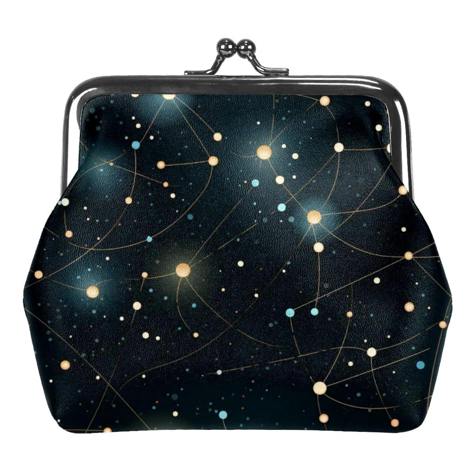 Coin Purse, Change Purse Wallet with Clasp, Car Coin Holder Pouch for ...