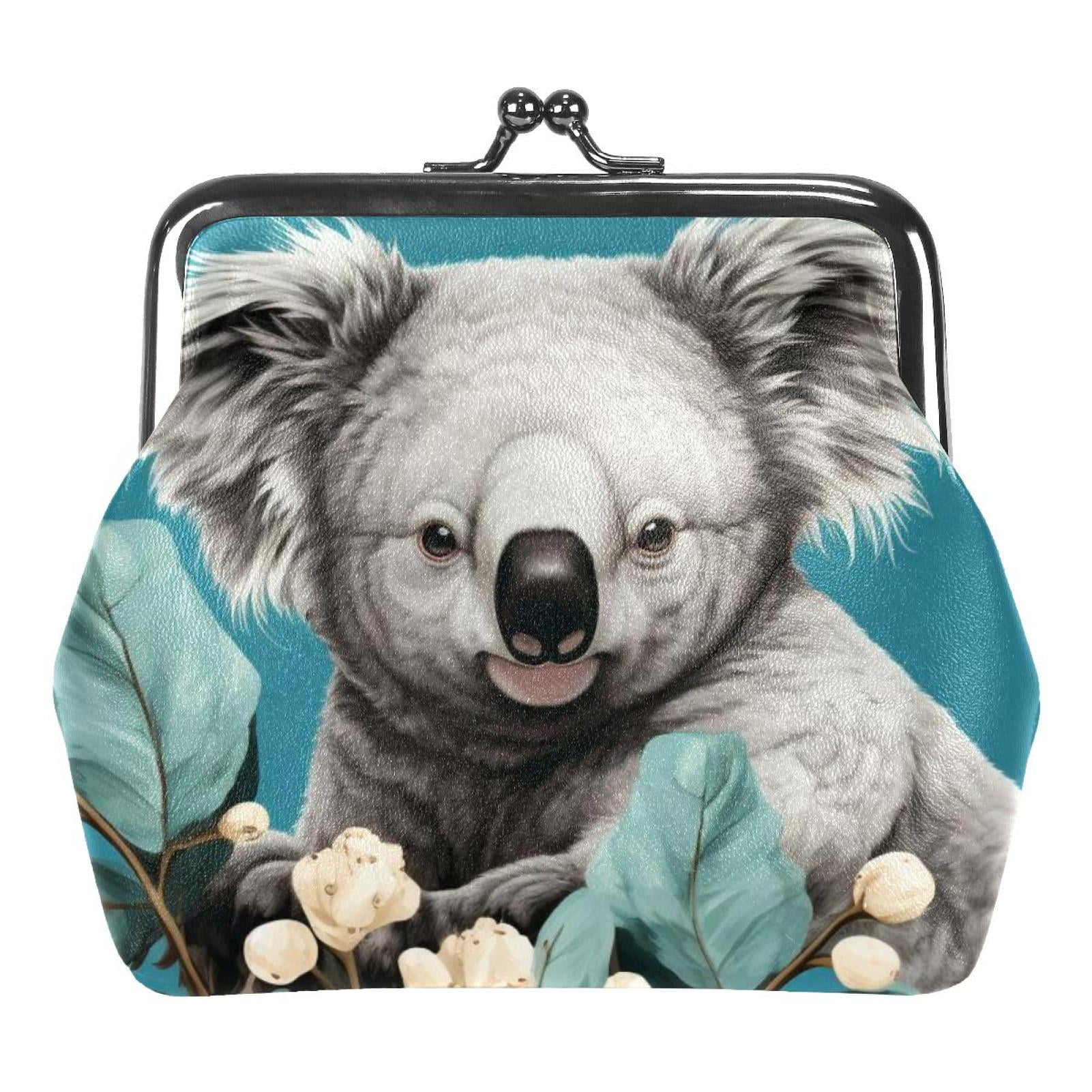 Coin Purse, Change Purse Wallet with Clasp, Car Coin Holder Pouch for ...