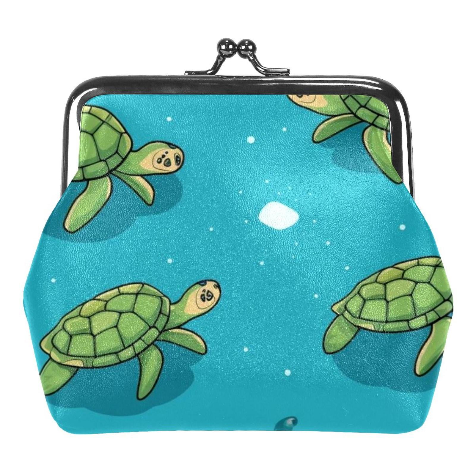 Coin Purse Sea Turtle Change Pouch Wallet for Women - Walmart.com