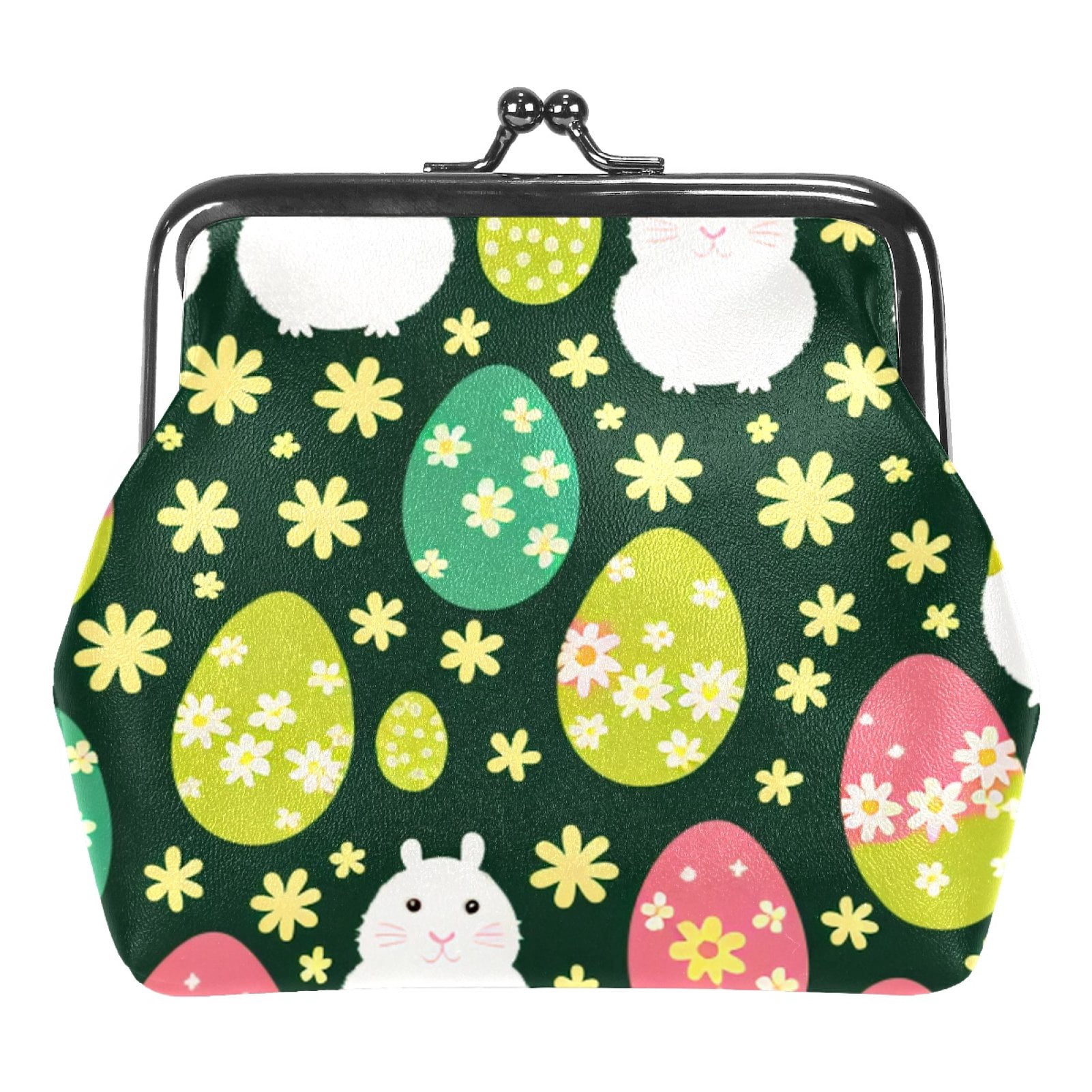 Coin Purses & Pouchese,Spring Easter Rabbit Eggs Change Purse for ...