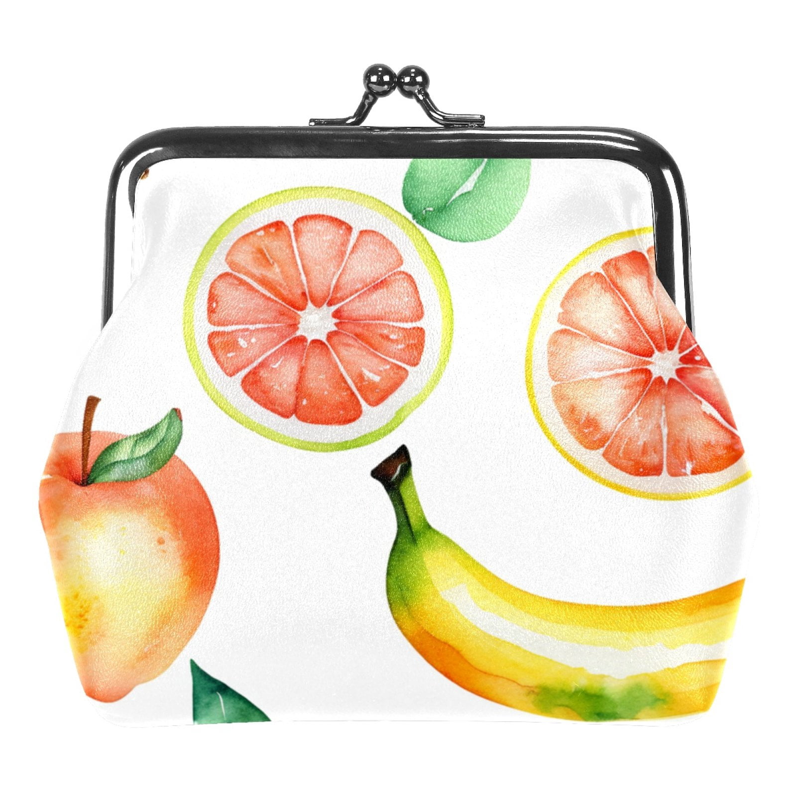 Coin Purses & Pouchese,Summer Tropical Fruit Change Purse for Travel ...