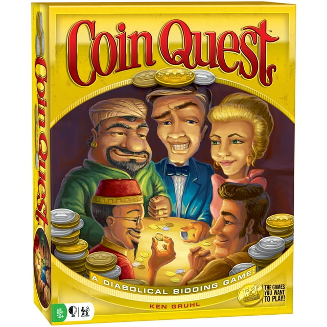 Coin Quest - The Bidding Strategy Game - Walmart.com Coin Quest - The Bidding Strategy Game - Walmart.com