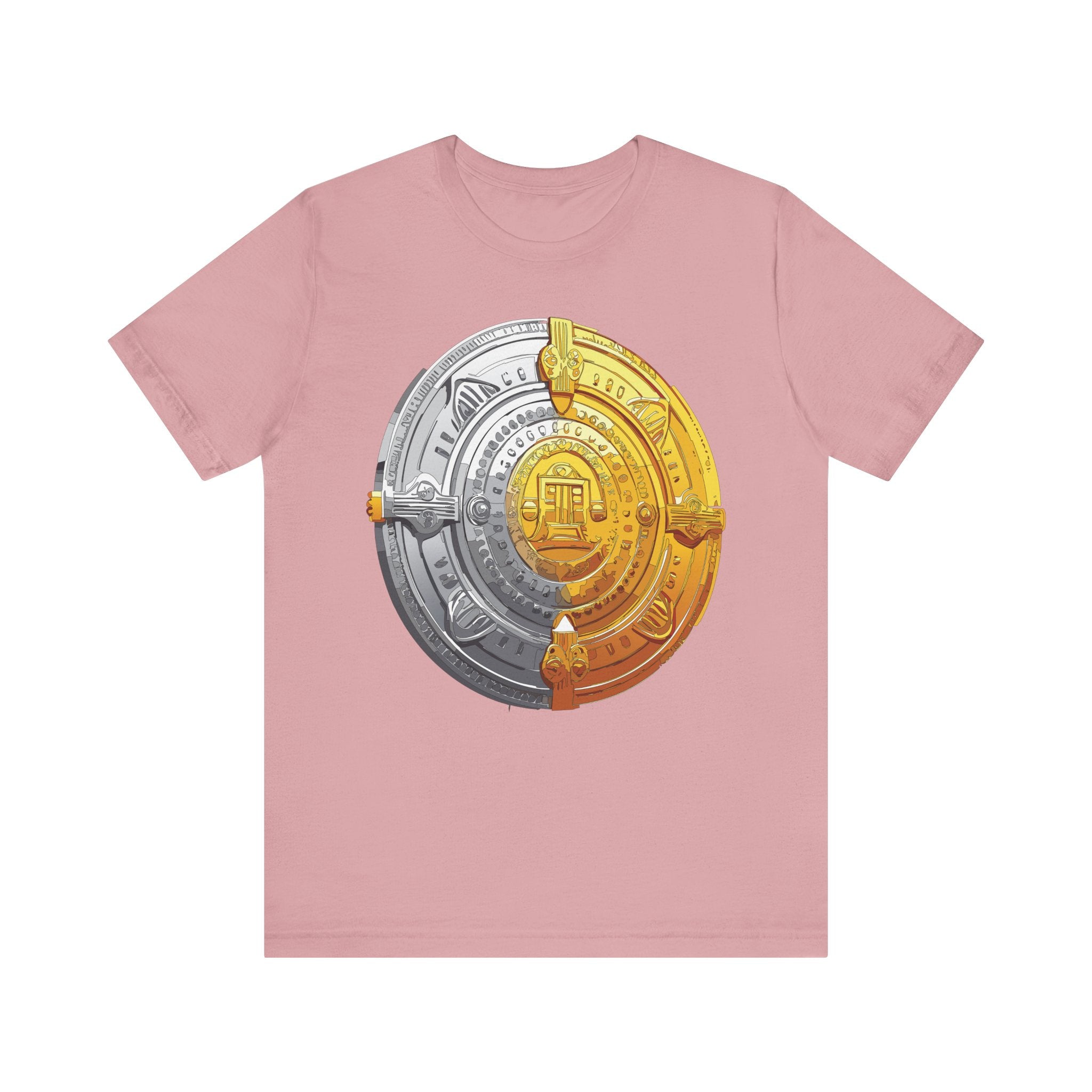 Coin Shirt, Shirt with Coin, Tee Shirt with Gold Coin, Shirt with ...