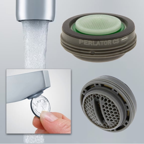 Coin Slot Slim Aerated Faucet Aerator PCA Perlator Regular 15/16” Size ...