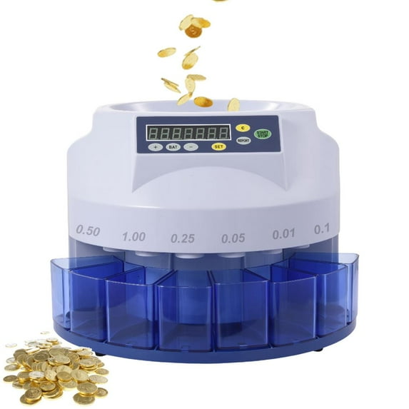 Coin Sorter Machine Electric Coin Counter Machine Digital Counting ...