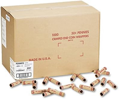 Coin-Tainer Company - Preformed Tubular Coin Wrappers - Walmart.com
