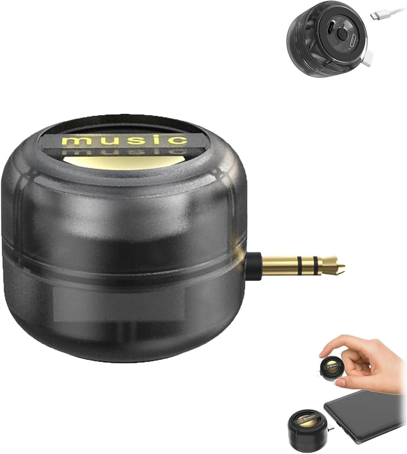Coincidem Speaker, Portable 5X Speakers Amplifier–Plug & Play for Music ...
