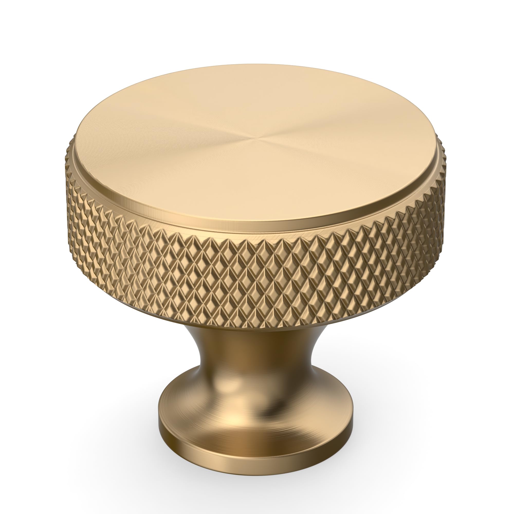 Coinkoly 10 Pack Champagne Bronze Knurled Cabinet Knobs for Dresser ...