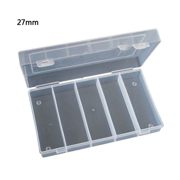 Coins Capsules Coin for Case Plastic Clear Coin Holder Storage ...