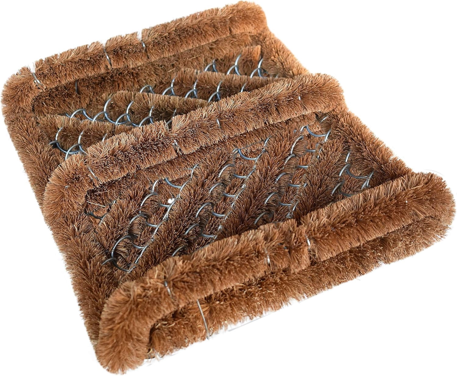 Coir Boot Scraper Door Mat - 13 x 12 inch - Walmart.com