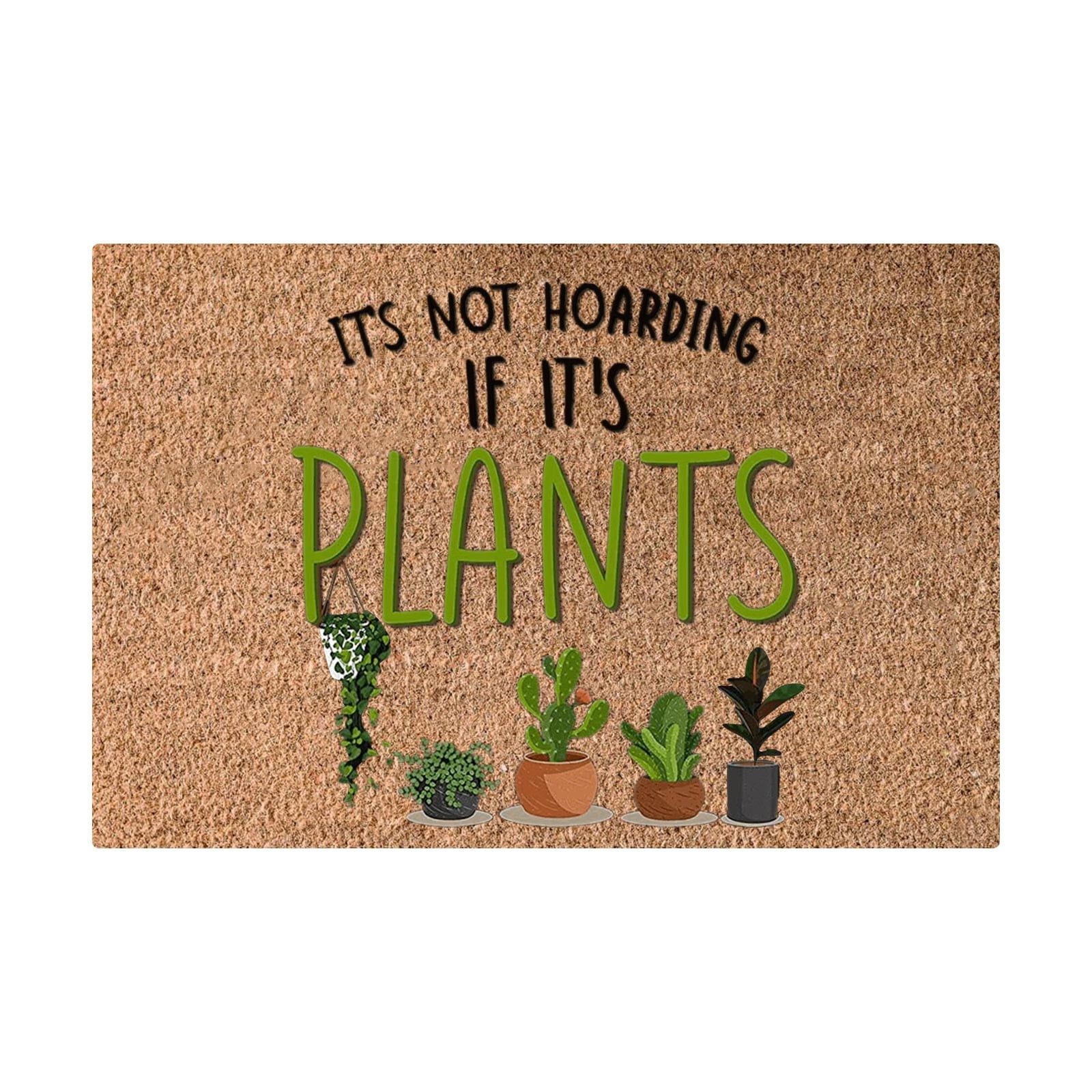 Coir Door Mat Natural Coco Coir Door Mat Thick Durable Doormat for ...