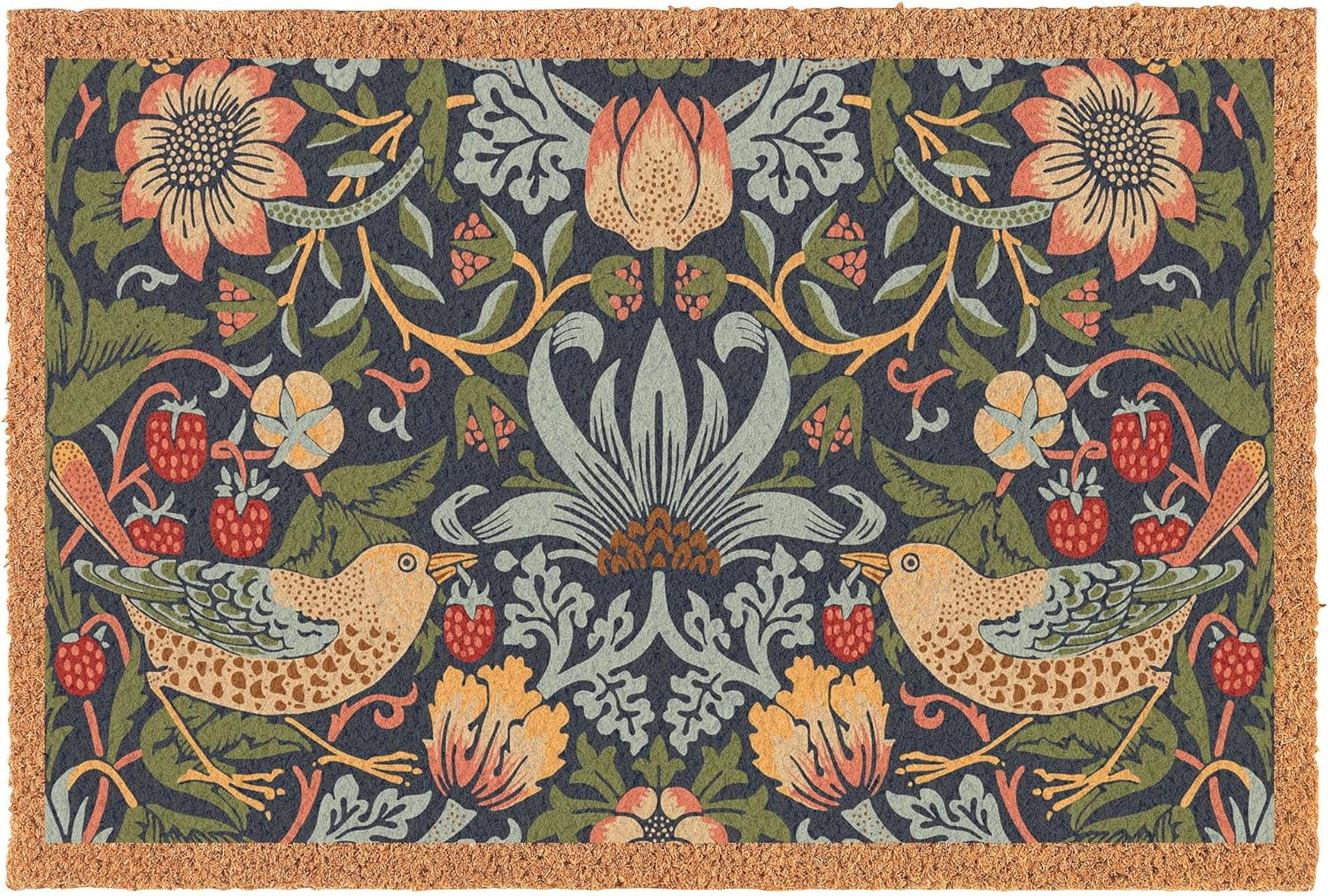 Coir Doormat Front Door Mat New Home Closing Housewarming Gift Blue ...