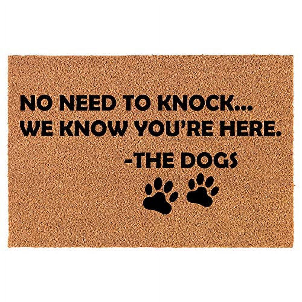 Coir Doormat Front Door Mat New Home Closing Housewarming Gift No Need ...