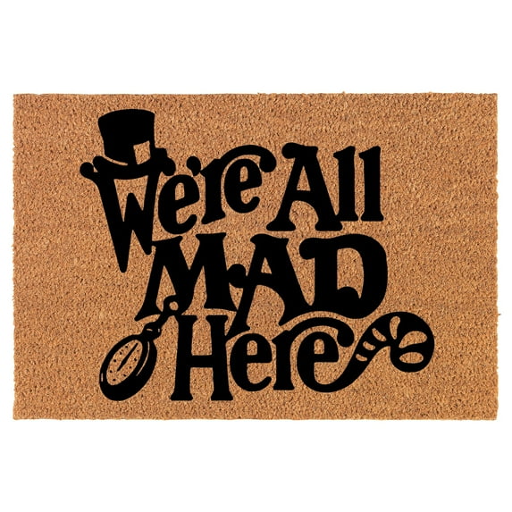 Coir Doormat Front Door Mat New Home Closing Housewarming Gift We're ...