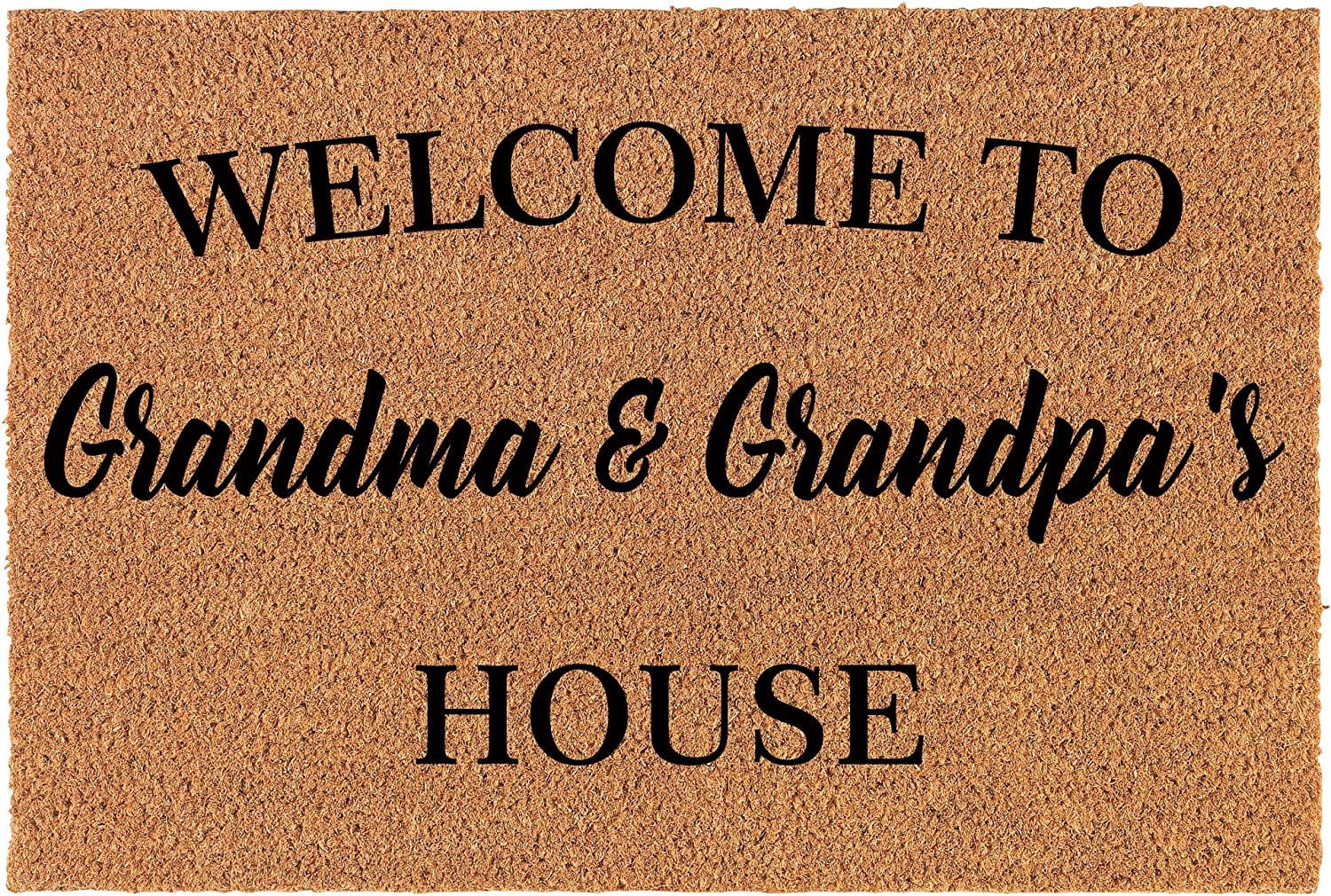 Coir Doormat Front Door Mat New Home Closing Housewarming Gift Welcome ...