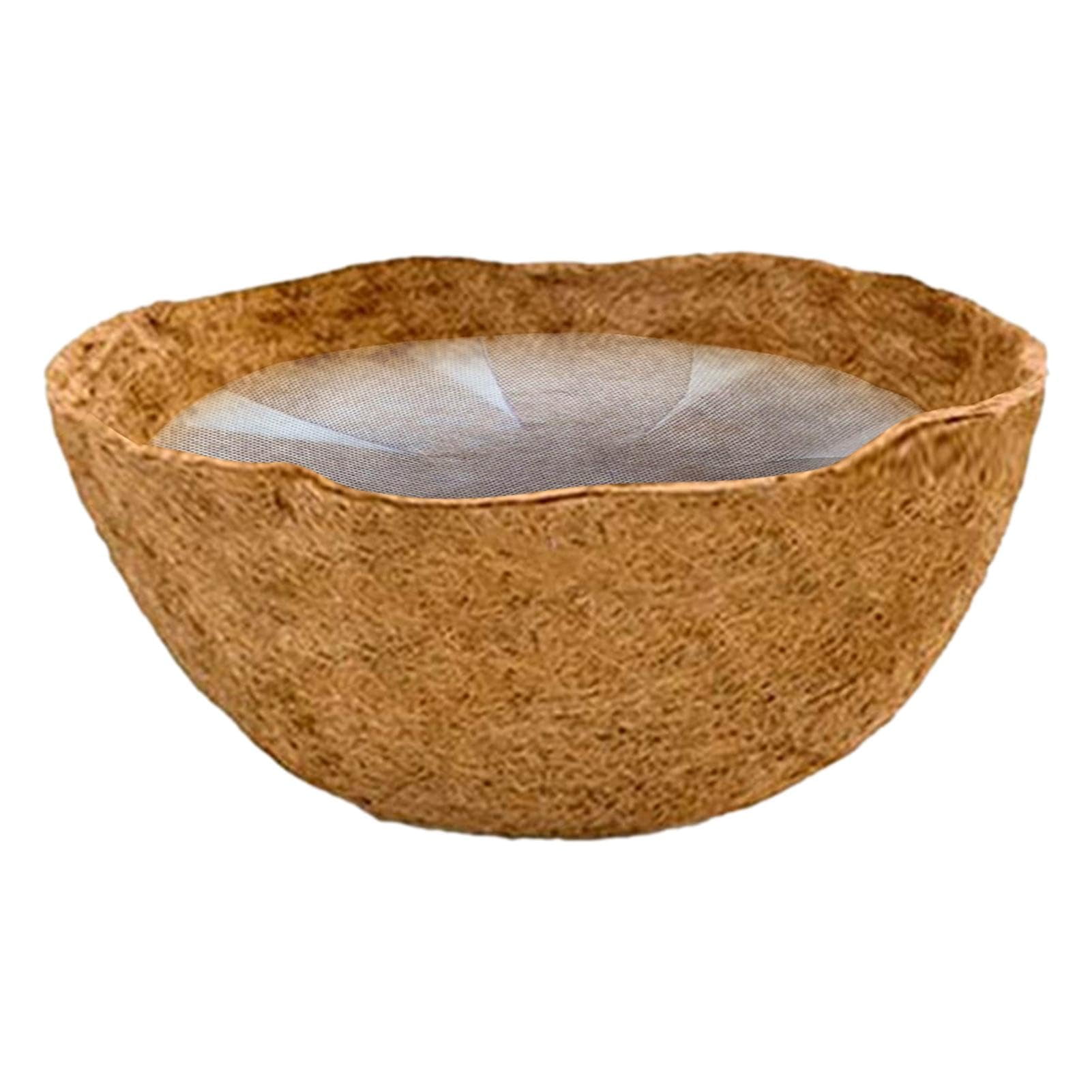 Coir Liner | Natural Coco Liner for Flower Basket, Wall Planter, And ...