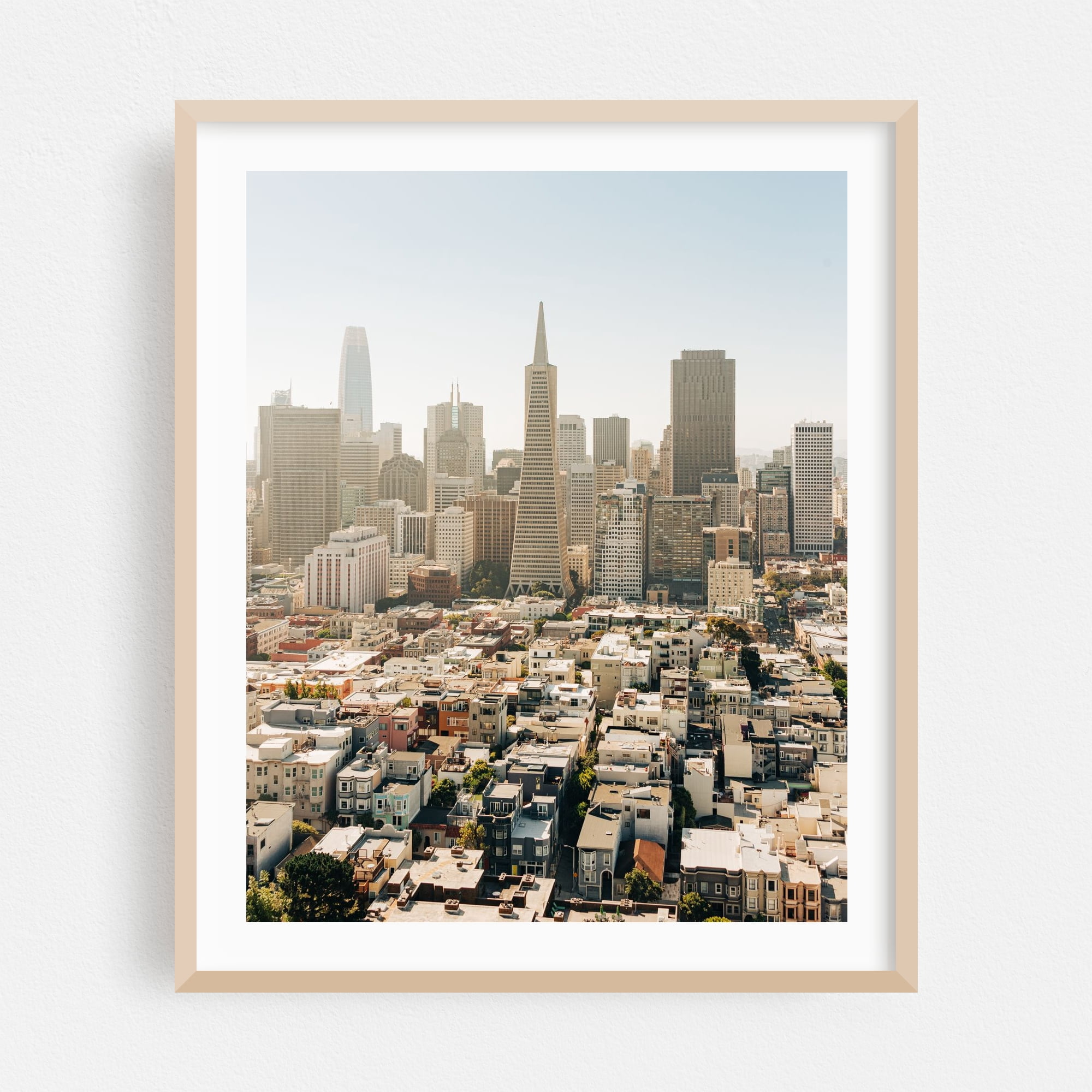 Coit Tower View 01 - San Francisco California Photography Cityscape ...